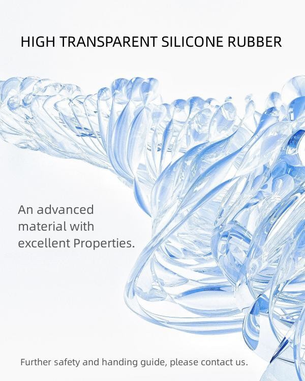 Transparent Fumed Silicone Rubber 300% Elongation For Medical Devices